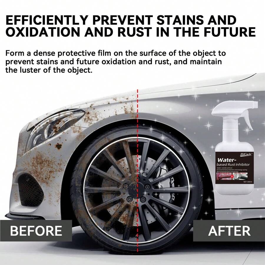 H4Cacle Rust Remover Metal Rust Preventive Lubricant Professional Steel ...