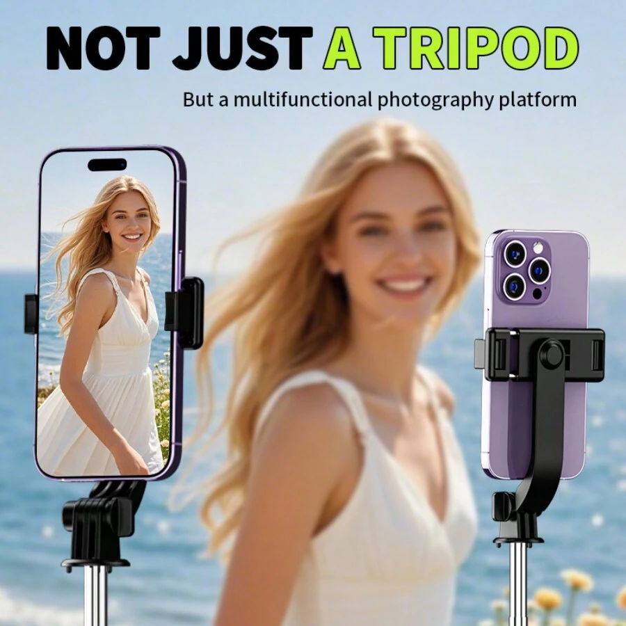 Portable Mobile Phone, Wireless Selfie Stick, Camera, Live Streaming ...