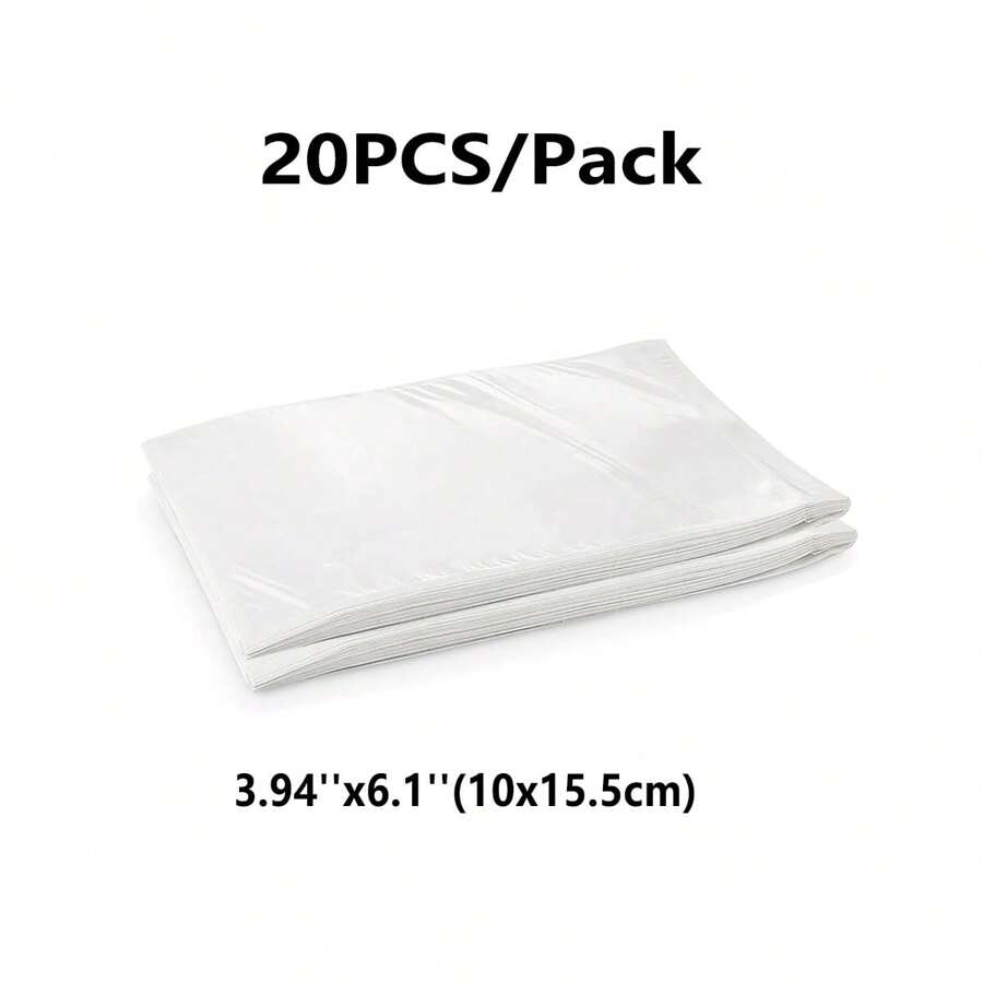 Shipping Label Sleeves 3.94''x6.1''(10x15.5cm)- Strong Adhesive Back ...