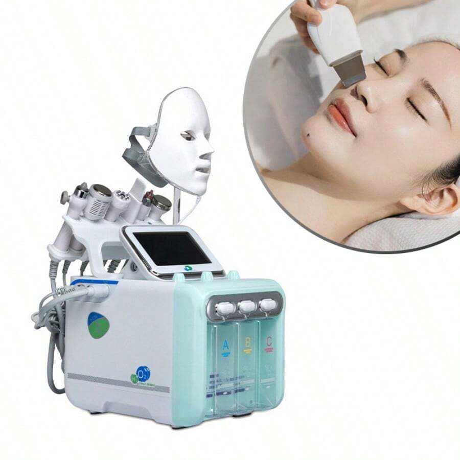 7 In 1 H2O2 Water Oxygen Jet Peel Hydra Beauty Skin Cleansing Hydra Dermabrasion Facial Machine ...