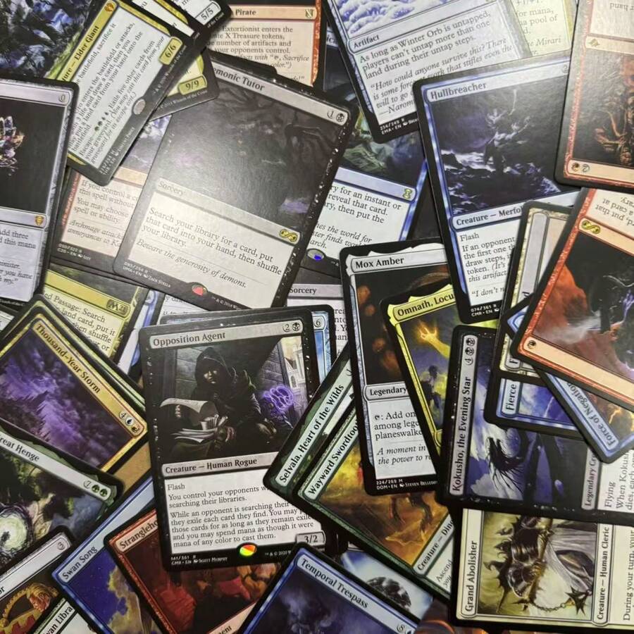 54pcs Black Core Magic The Gathering Cards P9 Dual Land Fetch Land Shock Lands Proxy Cards ...