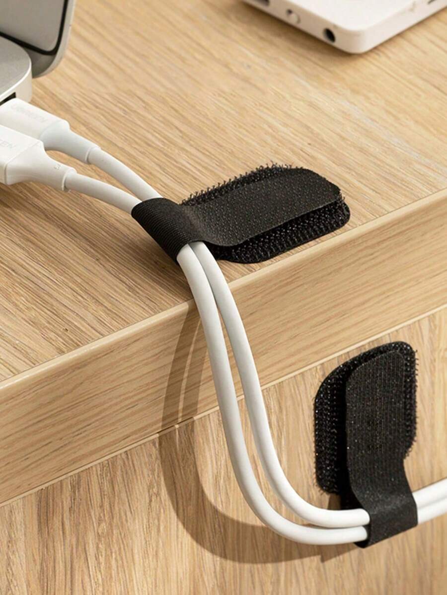 10pcs Cable Organizer Hook And Loop Straps, Hook-And-Loop Wire ...