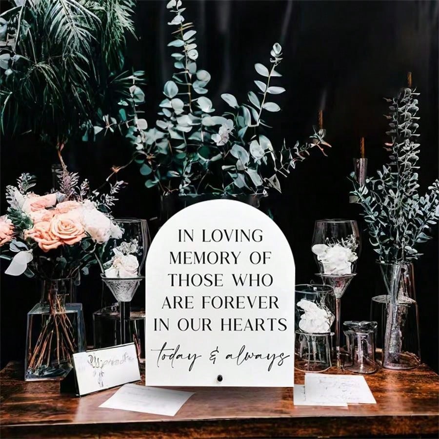 In Loving Memory Sign | In Loving Memory Of Those Who Are Forever In ...
