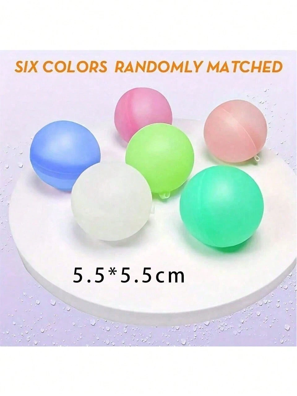 Bolas de agua reutilizables de cualquier color - Bolas de salpicadura ...