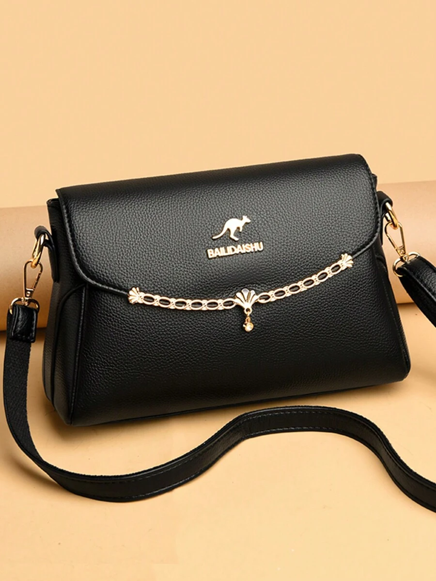 Luxury Designer Ladies Handbags High Quality Leather Shoulder Bags For ...