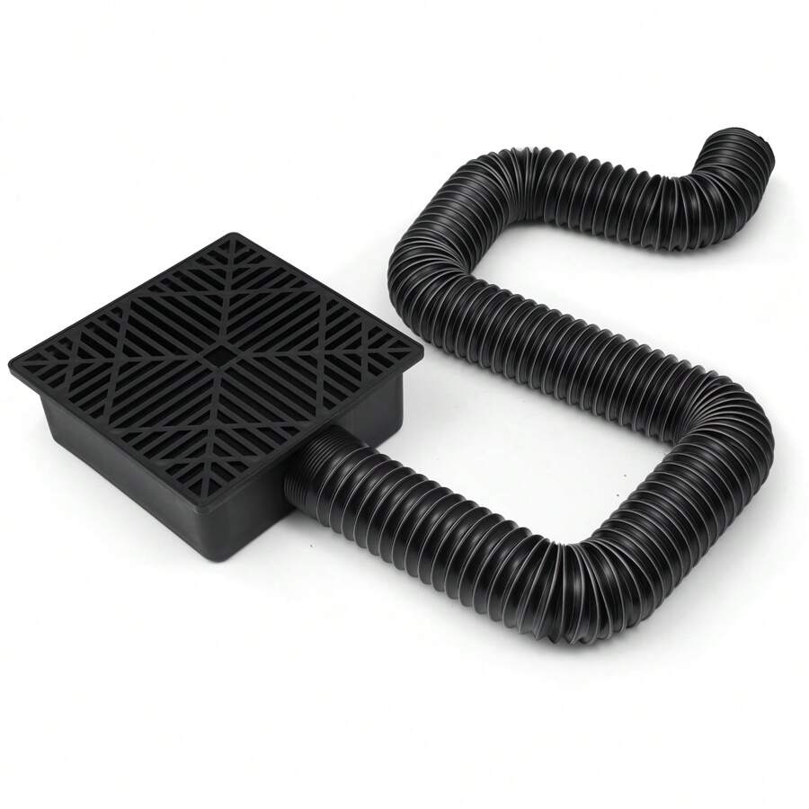 Square Catch Basin Drain Kit, Low Profile Catch Basin Drainage ...