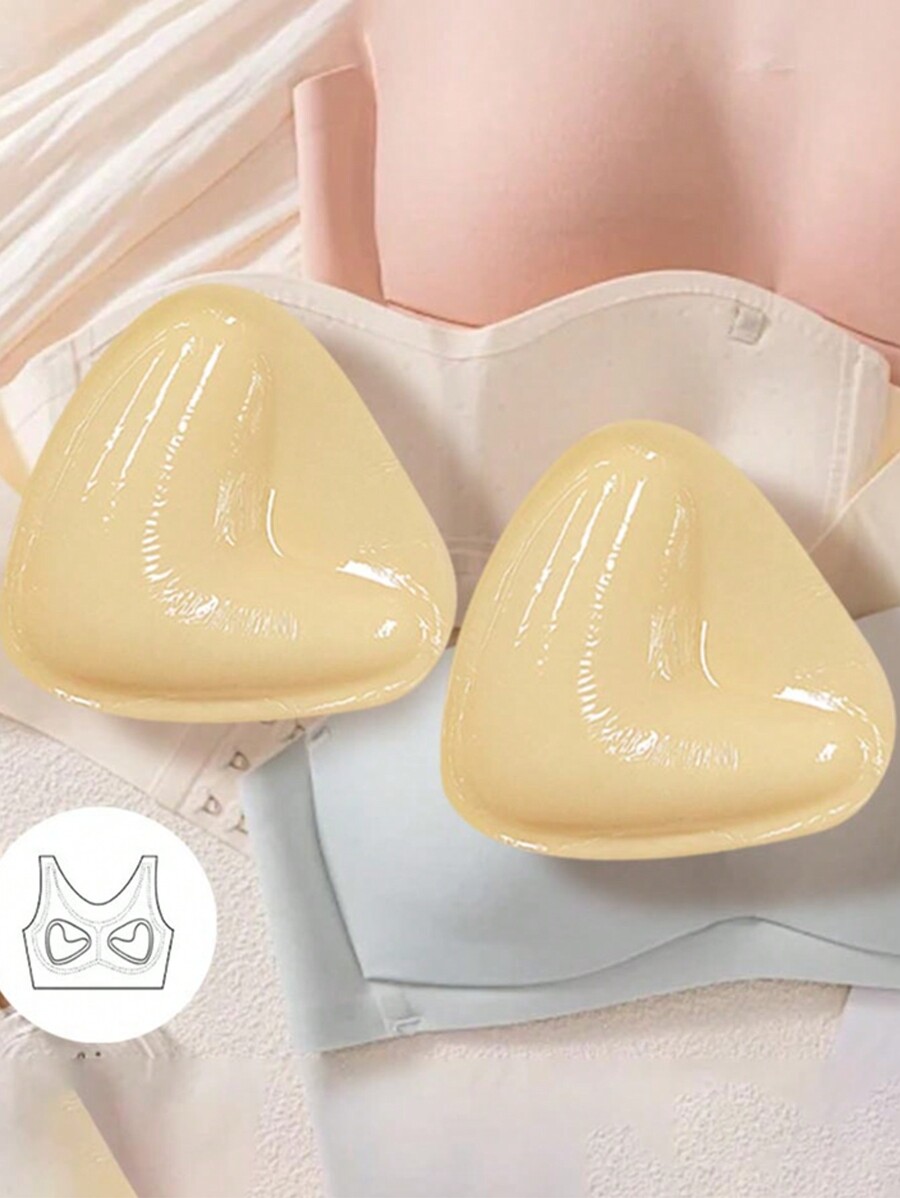 Small Bust Reusable Silicone Triangle Chest Lift Tape, Double-Sided ...