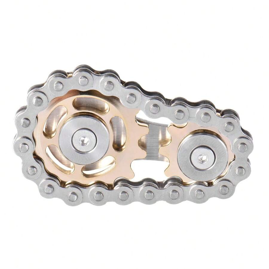 Stainless Steel Sprockets Flywheel Fingertip Gyro Sprockets Chains EDC ...