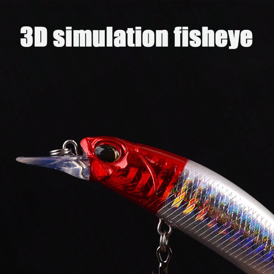 Long Distance Casting Floating Minnow Soft Lure For Attacking ...