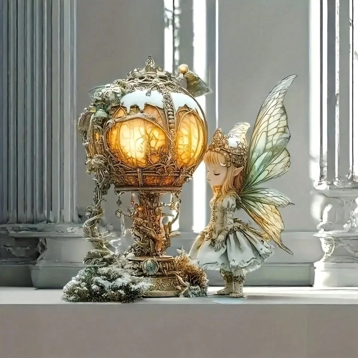 Bohemian Style Crystal Fairy Lights, Angel Themed Multi-Purpose ...