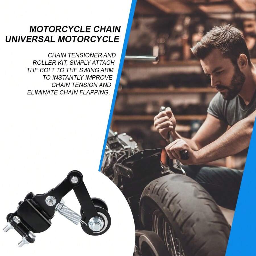 Motorcycle Chain Adjuster Tensioner Sprocket Parts Tools 4 Wheeler ...