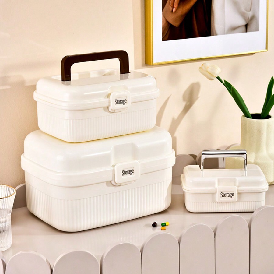 Home Medicine Box Multifunctional Storage Box,Portable Medicine And ...