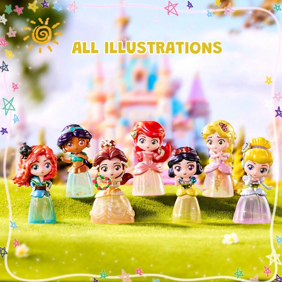 Miniso Miniso Disney Manga Princess Collection Surprise Blind Box Figure Random Style | SHEIN USA