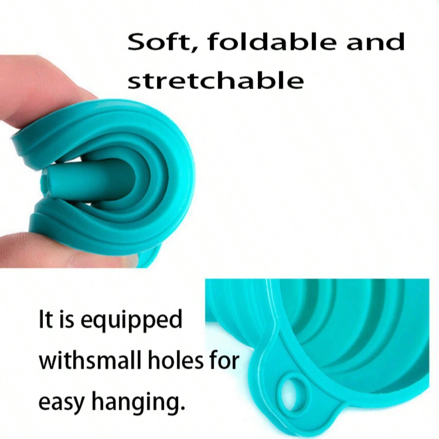 1pc Foldable Funnel, Large Capacity Gasoline Funnel, Multi-Purpose ...
