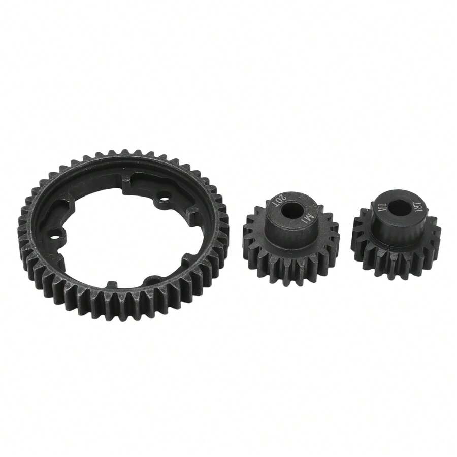 Hard Steel 46T Main Spur Gear M1 18T 20T Pinion for Traxxas XO 1 E REVO ...