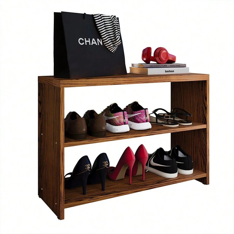 RPM Stores Sapphire Horizontal Shoe Rack Sturdy Stool Retro Shoe ...