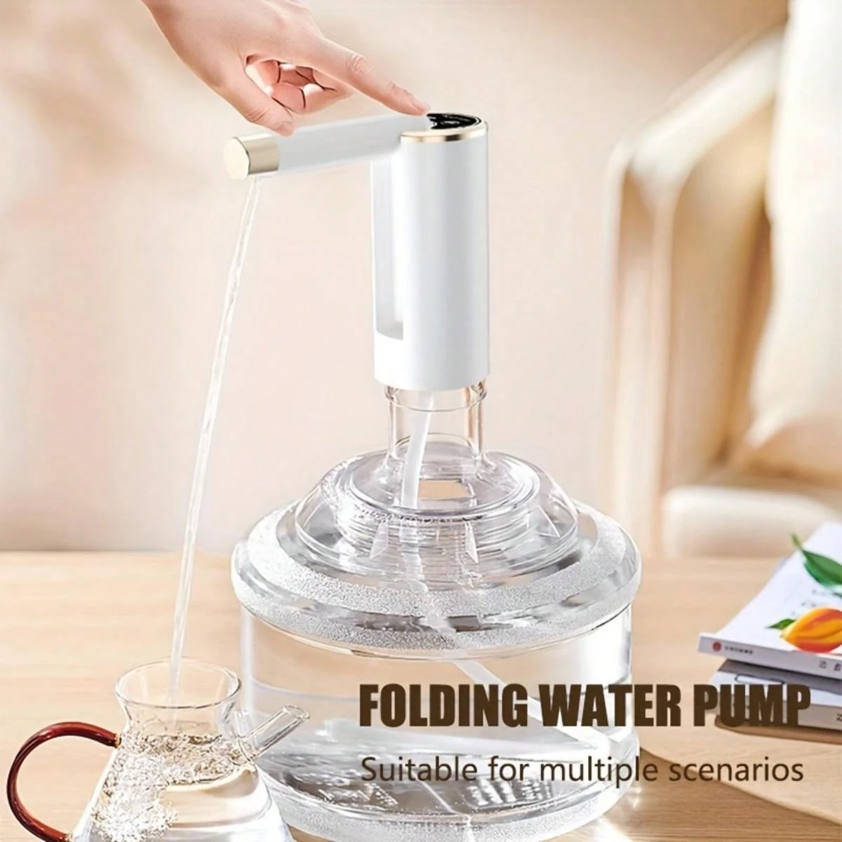 Convenient Foldable Electric Water Dispenser - Kettle And Bucket ...