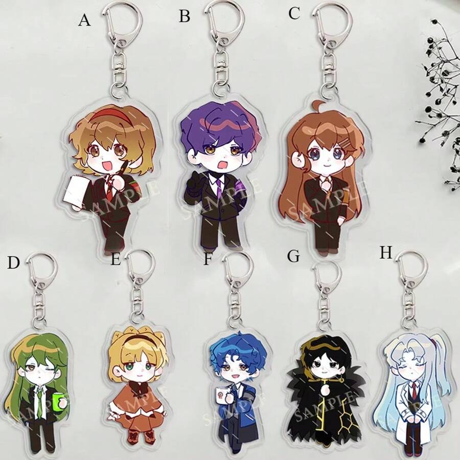 Monster Management Simulatiespel Lobotomy Corporation Sleutelhangers ...