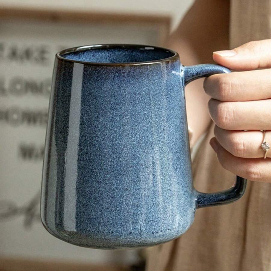 Grandes Canecas de Cerâmica para Café, Canecas de Café com Alça Grandes ...