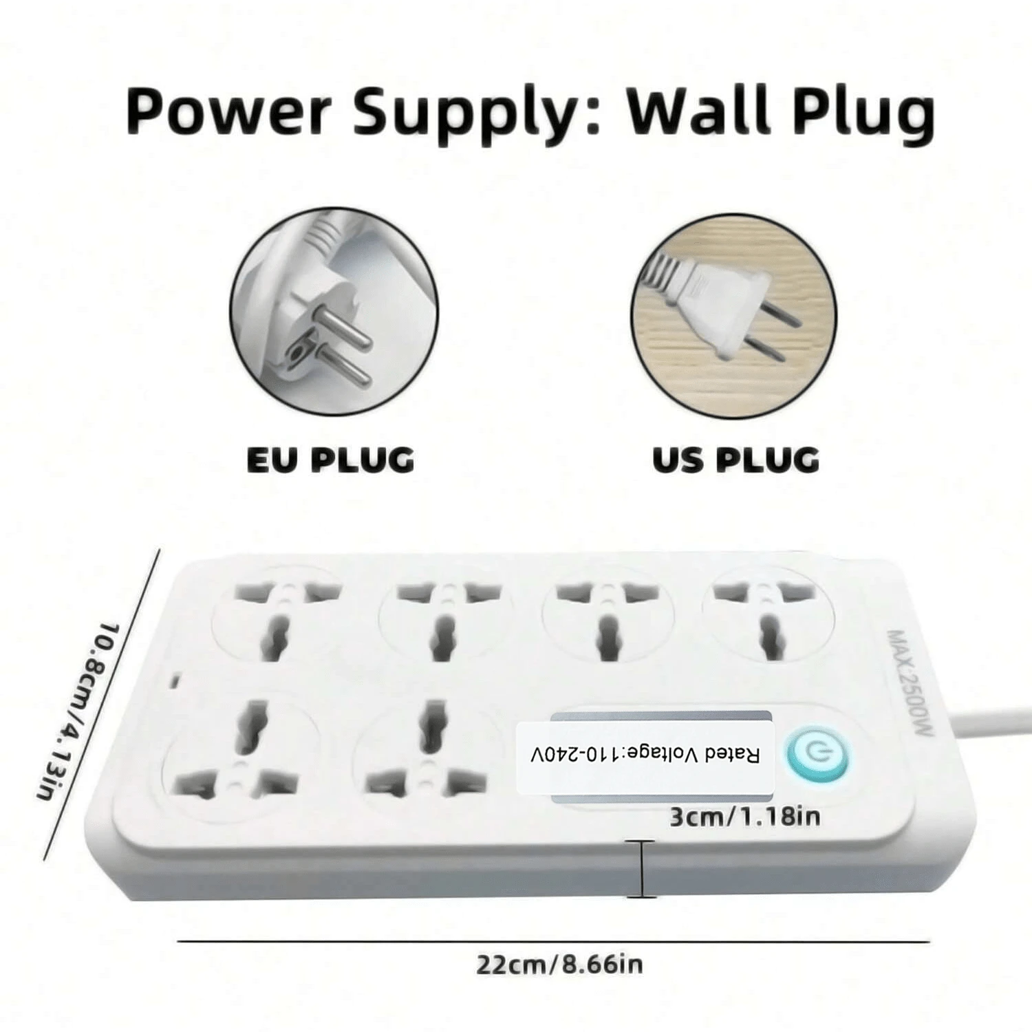Plug Power Strip Intelligent Plug Board Household Drag Line Board ...