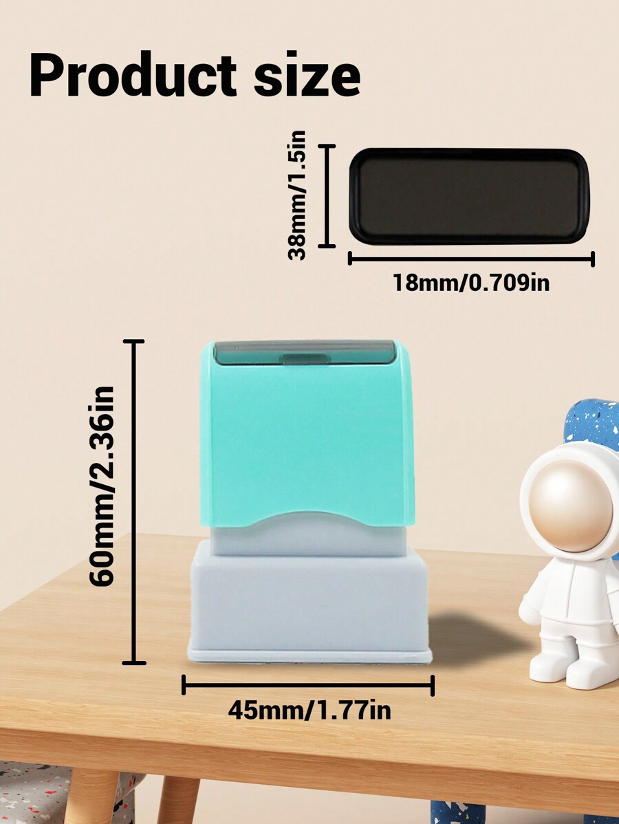 1pc Custom Name Stamp For Kids Clothing Waterproof The Name Stamp ...