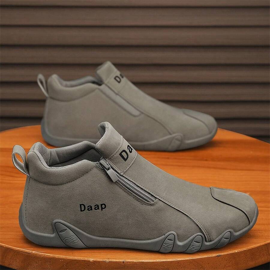 2024 New Spring Autumn Casual Shoes, Side Zipper Boots, Trendy Sneakers ...