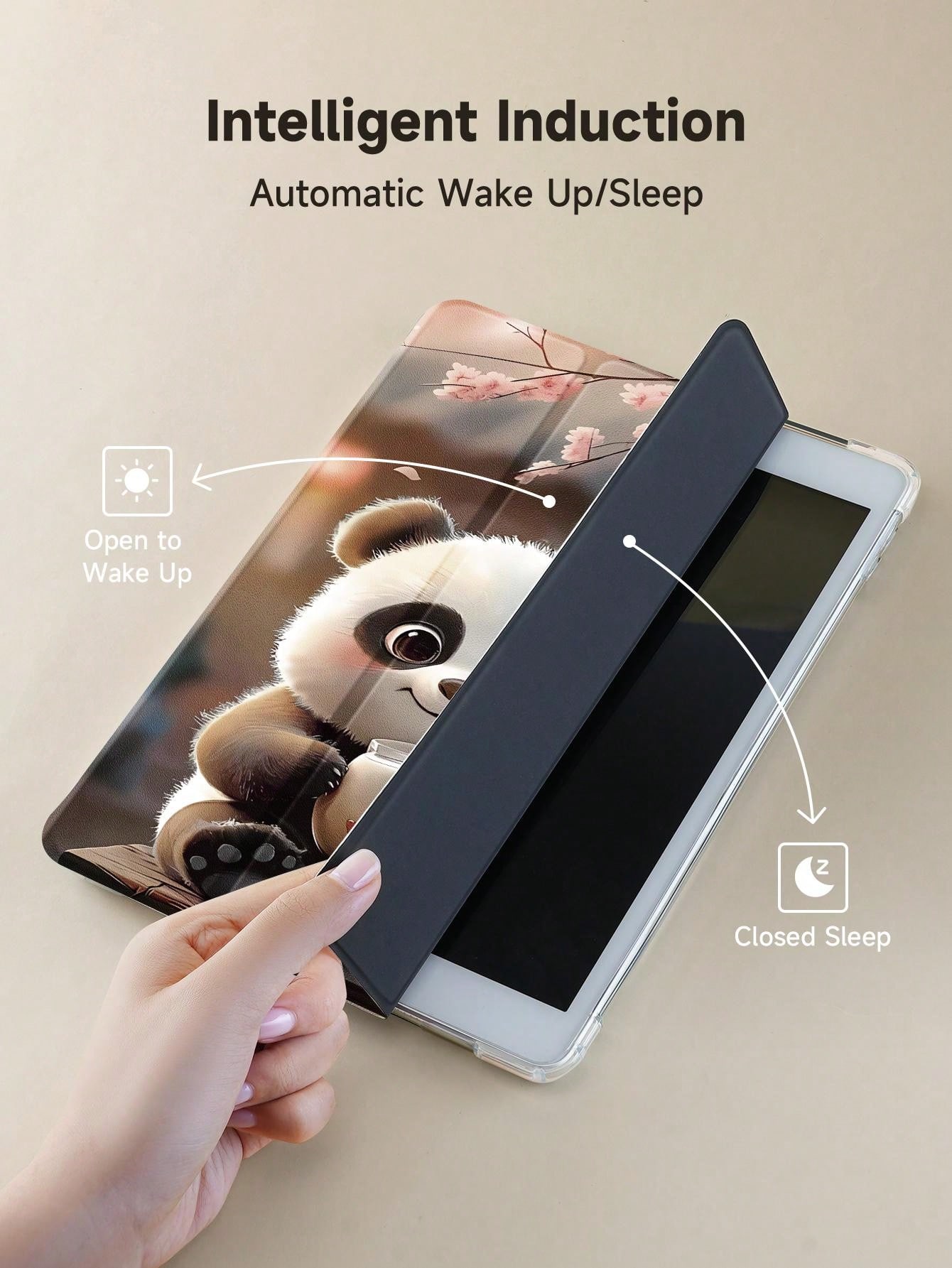 Ayotu เคส Panda Pad เข้ากันได้กับ iPad 7/8/9th Generation 10.2 นิ้ว ...