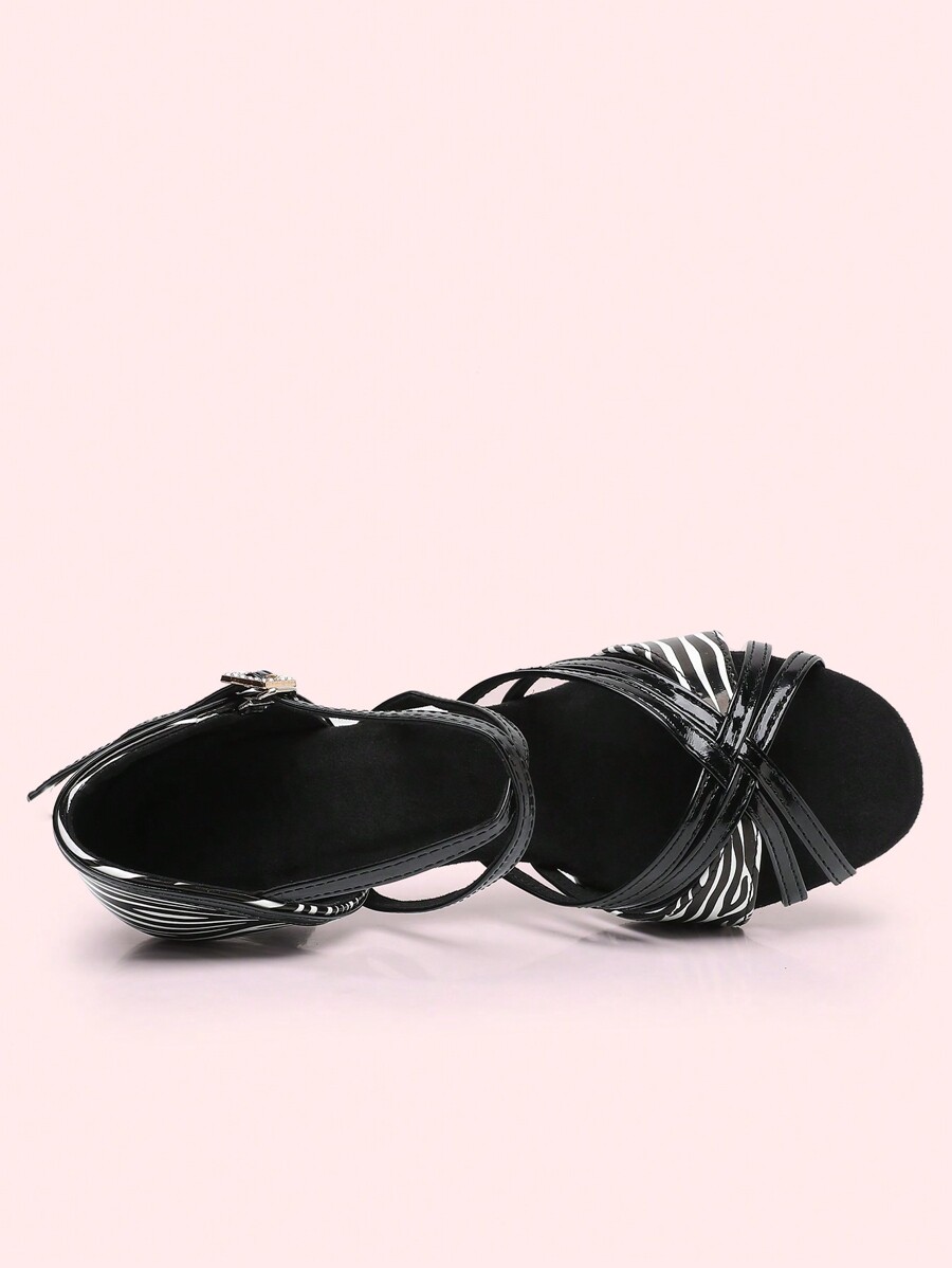 Women's Latin Dance Shoes, Satin Professional Salsa Bachata Performance ...