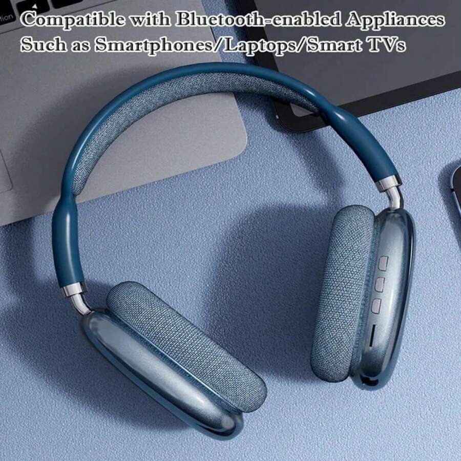 Cuffie Bluetooth wireless Max P9 Pro - Cuffie sportive over-ear impermeabili con cancellazione ...