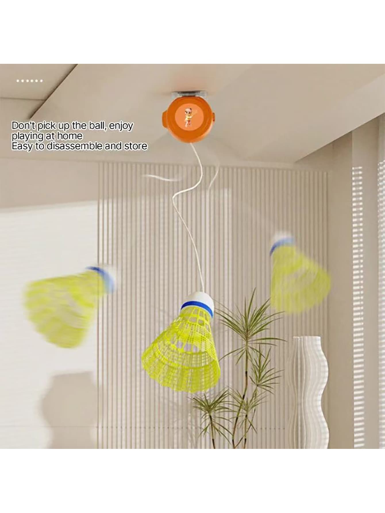 Single-Player Badminton Trainer Sports Practice Fitness Sparring ...