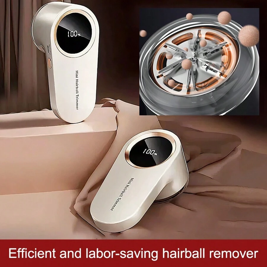 Fabric Shaver, Lint Remover For Clothes, Rechargeable Electric Sweater ...