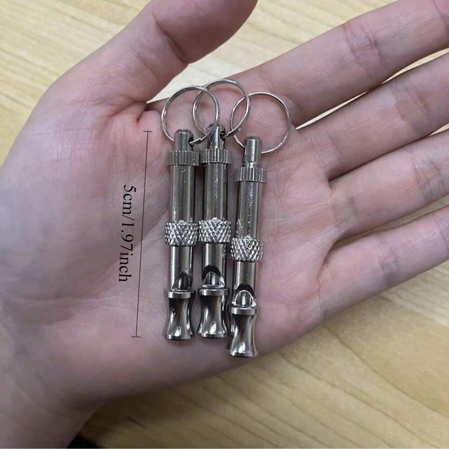 1pc Anti-Barking Dog Whistle, Adjustable Pitch Pet Whistle With ...