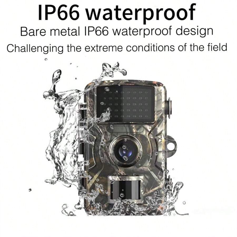 Outdoor Trail Camera, High Definition Hunting Camera With Night Vision ...