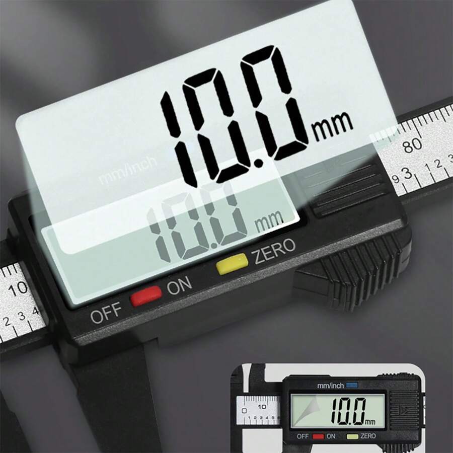 Digital Calipers With LCD Screen, Triangular Scale, Electronic ...