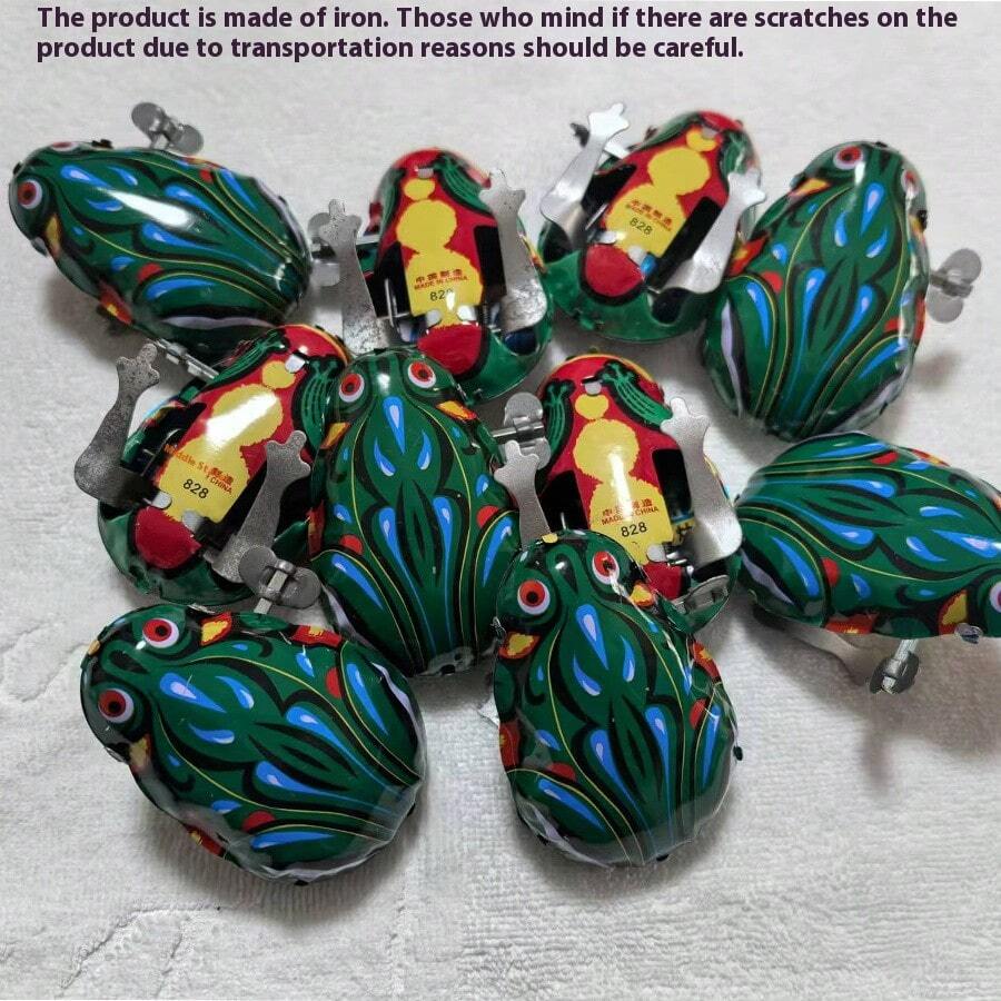 Tin Frog Animal Model Toy, Realistic Animal Collectible Toy, Desktop ...