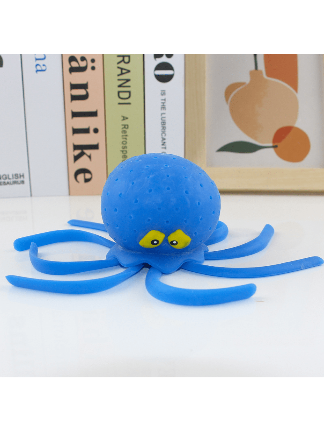 Octopus Squeeze Sensory Toys, TPR Ocean Animal Bath Toys, Stress Relief ...