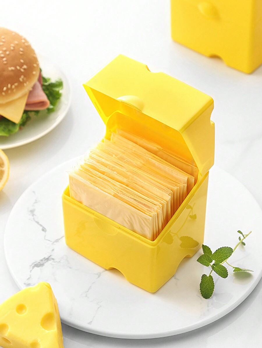 1pc Cheese Storage Box, Cheese Packaging Box, Refrigerator Storage ...