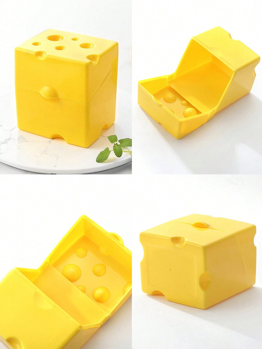 1pc Cheese Storage Box, Cheese Packaging Box, Refrigerator Storage ...