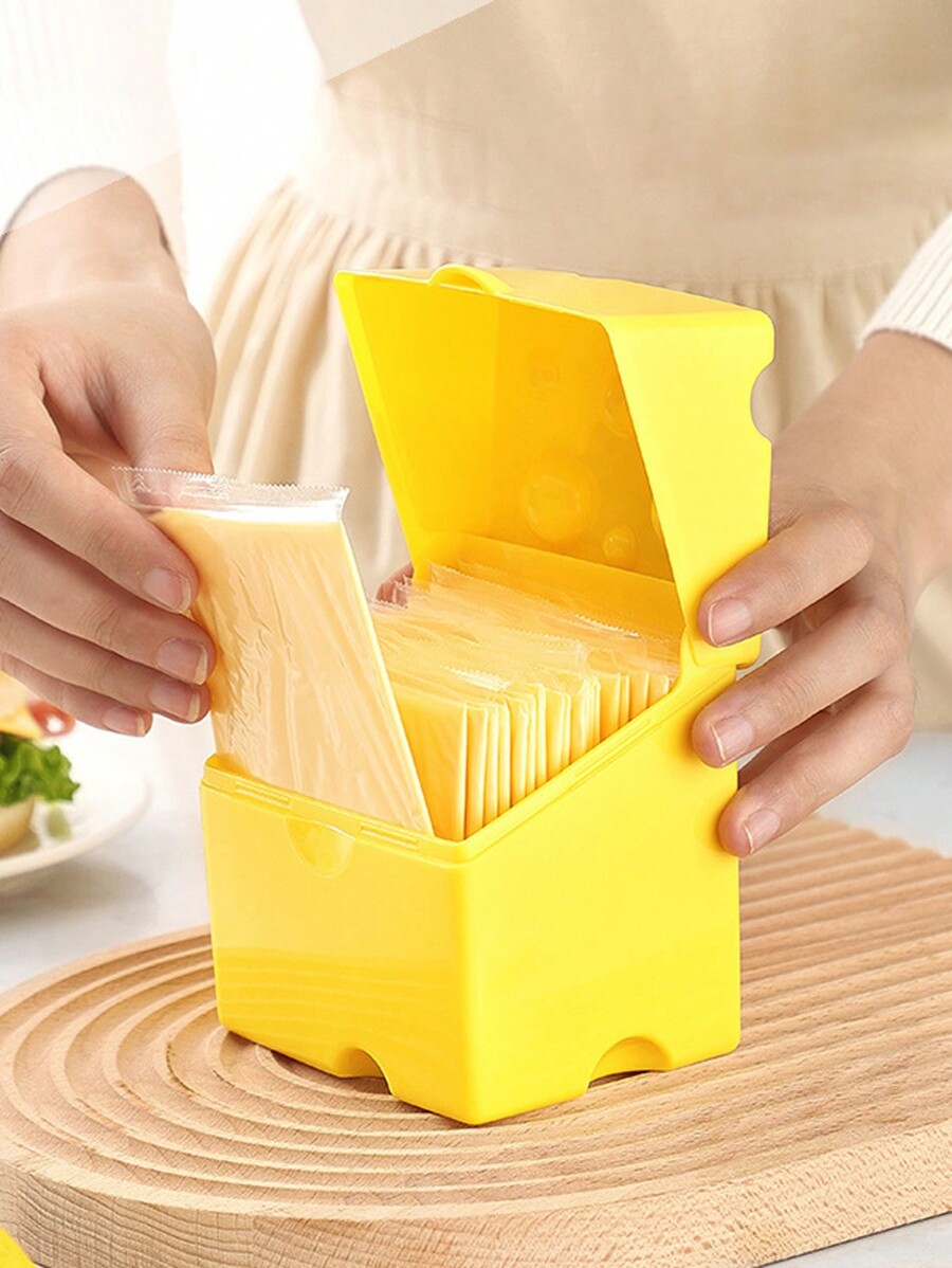 1pc Cheese Storage Box, Cheese Packaging Box, Refrigerator Storage ...