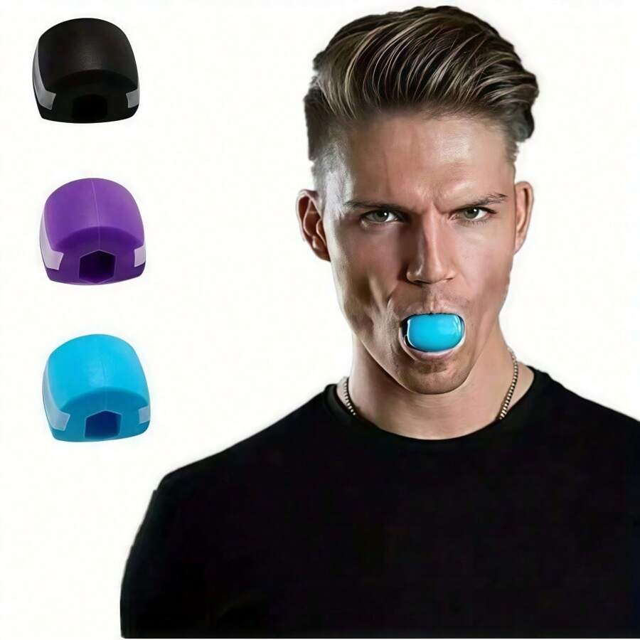 Jawline Exerciser - Unisex Facial Muscle Massager, Chewing Ball ...