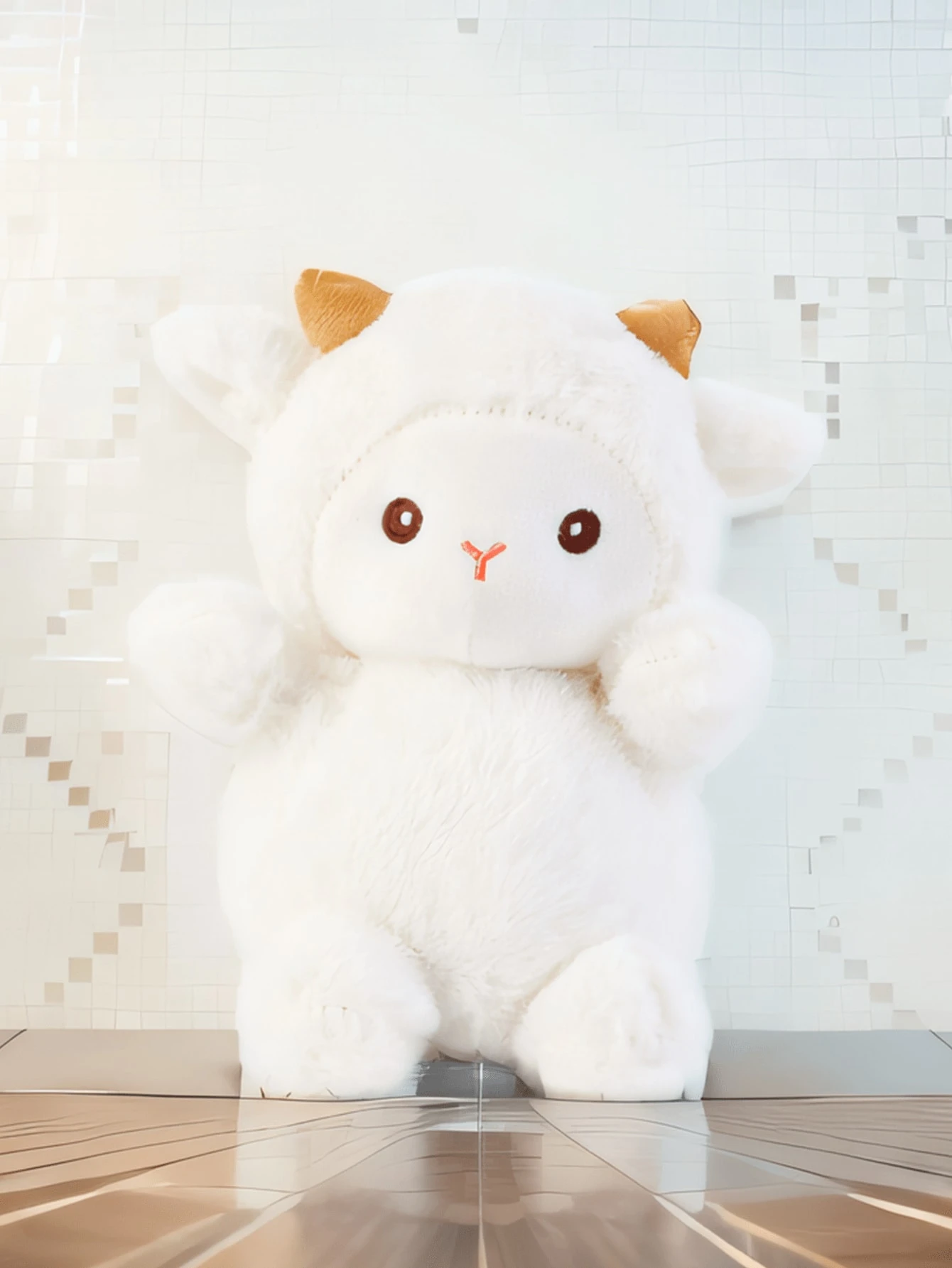 23cm/9inch Cute Lamb Rag Dolls Plush Toys Baby Sheep Plushies Toy ...