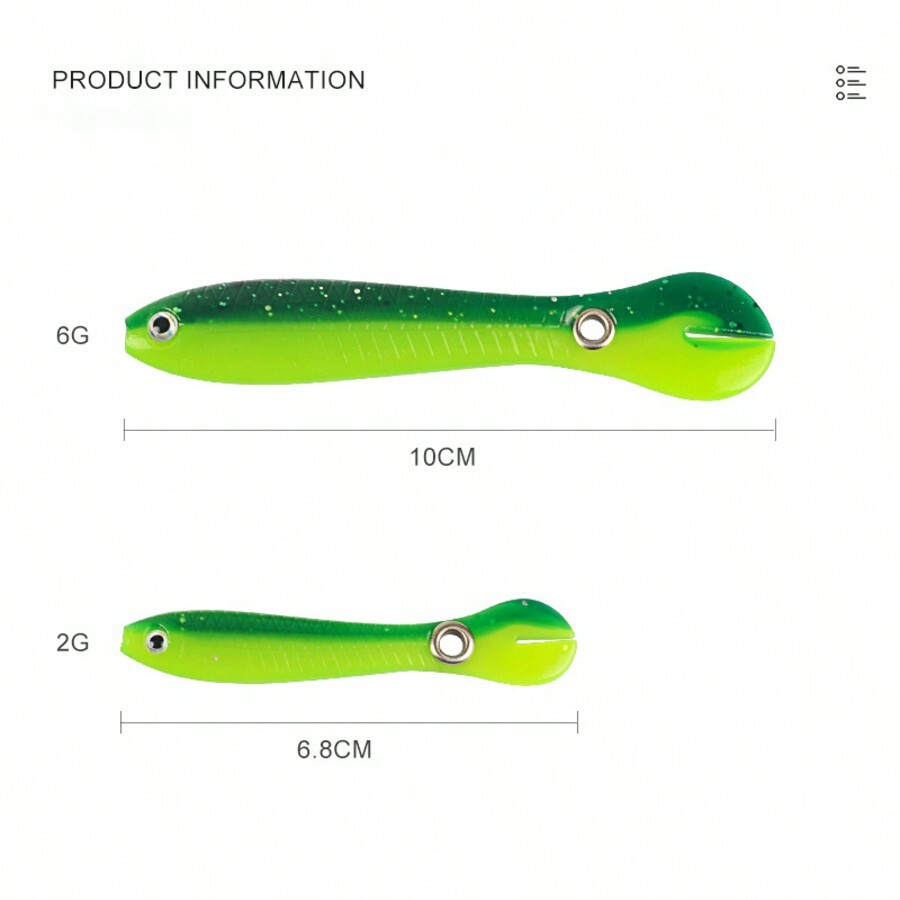 Soft Fishing Lures For Catfish, Motion Struggling Craze Catfish Decoy ...