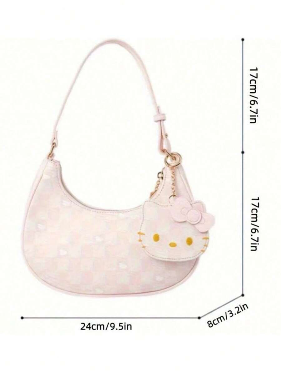 Sanrio Sanrio Hello Kitty Shoulder Bag Office Commuting Bag Style ...