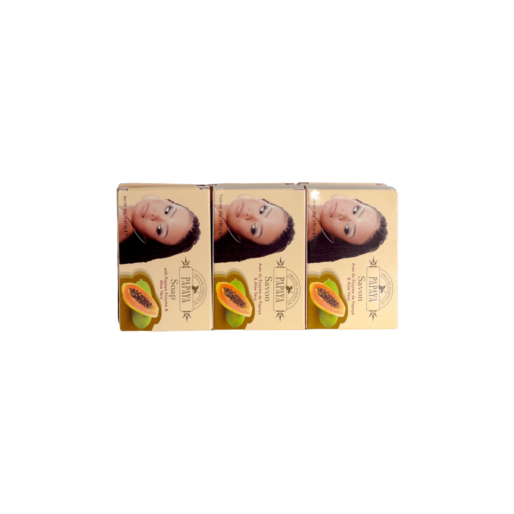 Organic Extract Papaya Soap 80gr 12 Pack | SHEIN USA