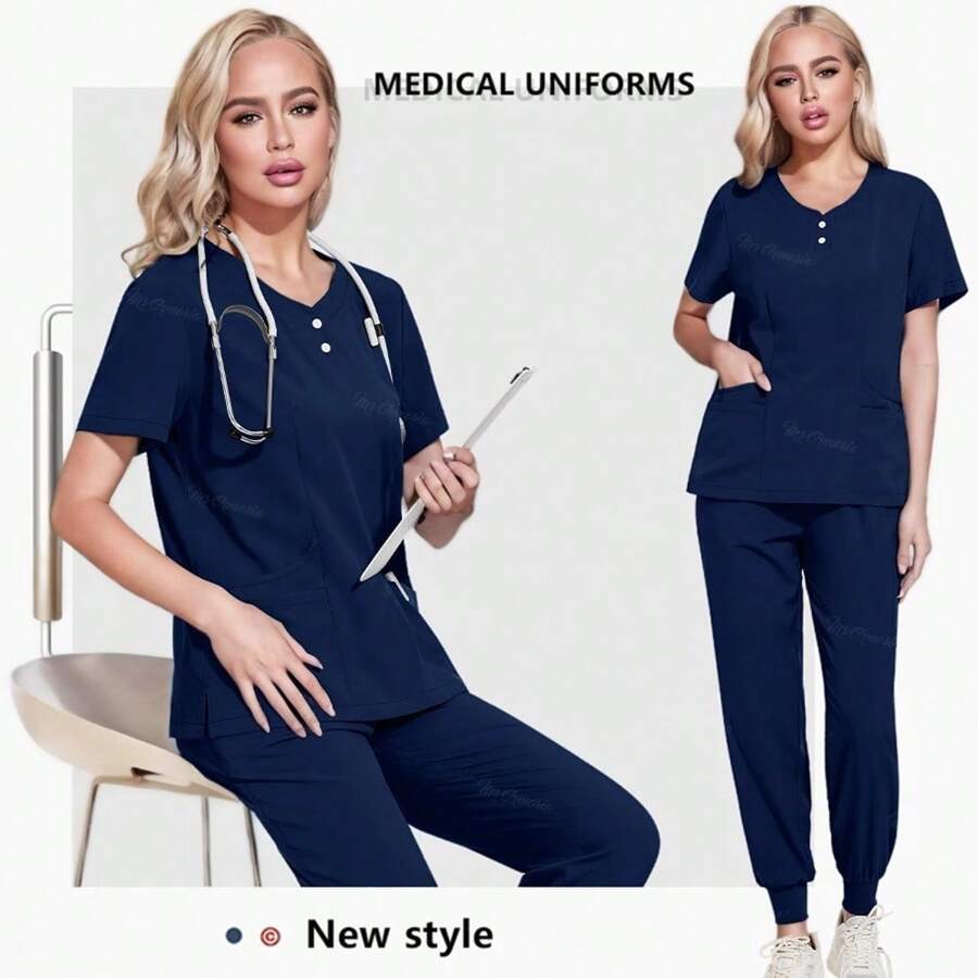 New Surgical Uniforms For Women Operating Room Scrub Suits Medical ...