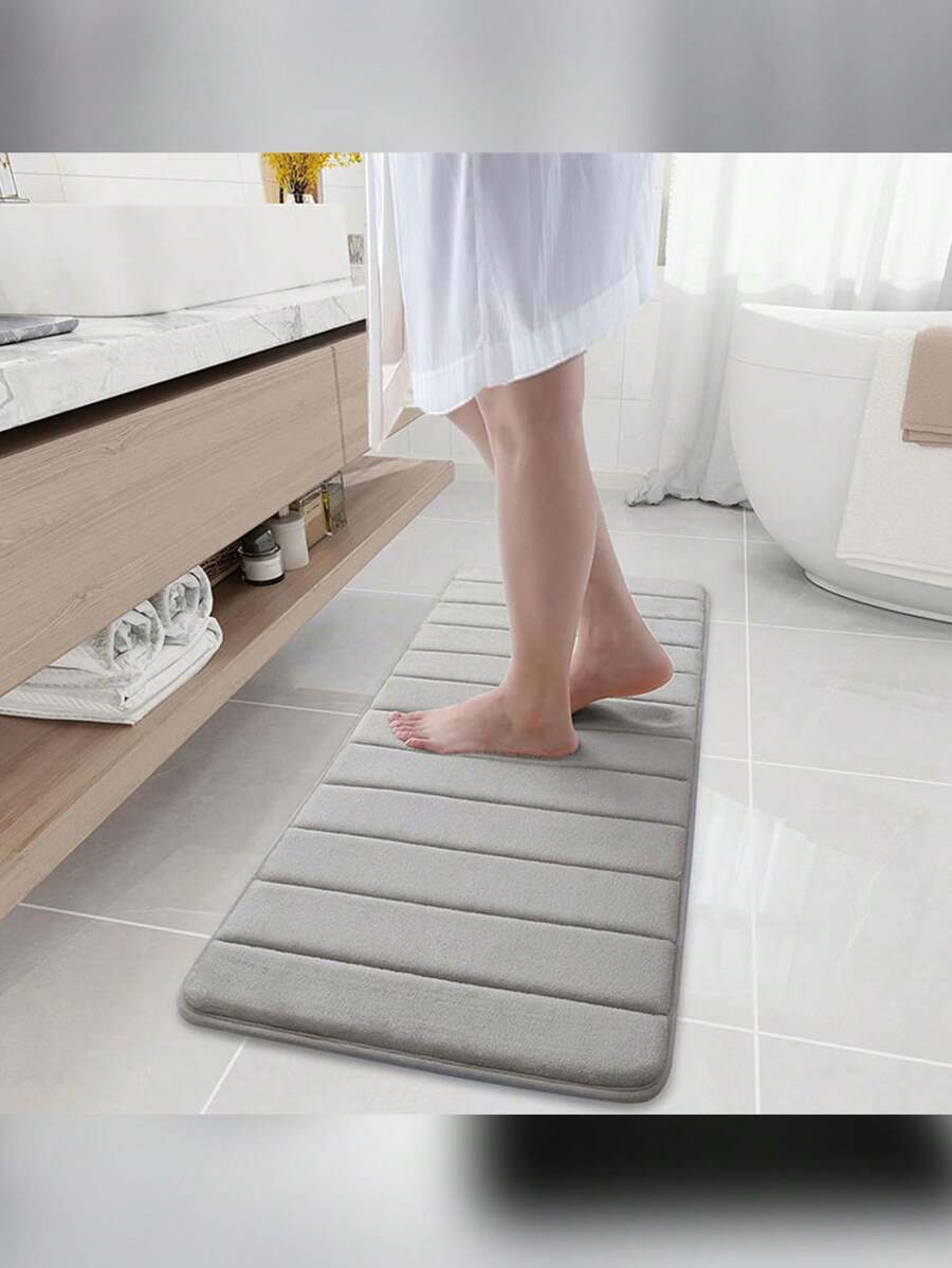 3Piece Non-Slip, Absorbent Bath Mats - Perfect For Your Home Safety And ...