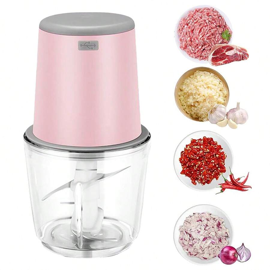 Food Processors, Electric Food Chopper With Powerful Motor, 3 Speed ...