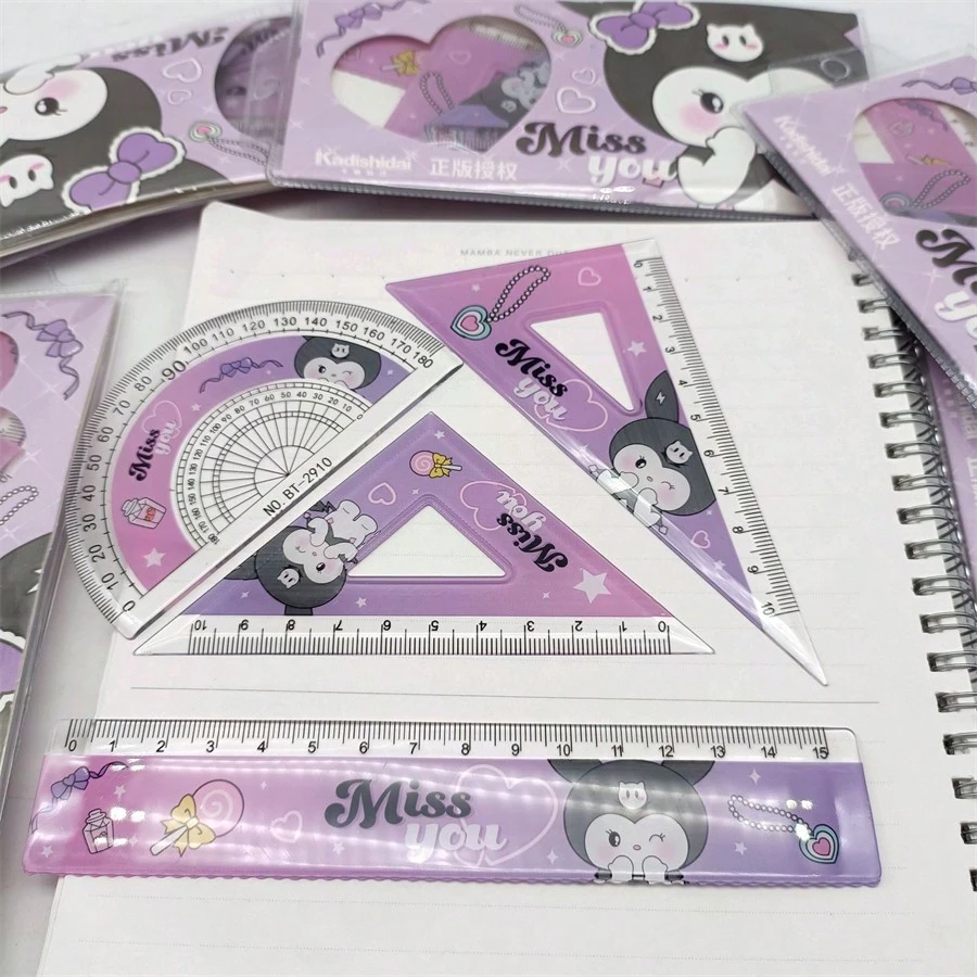 Sanrio Ensemble de 4 règles Sanrio mignonnes et de dessin pour ...