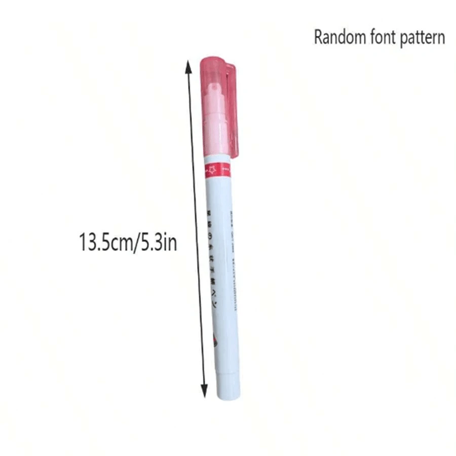 Creative 6-Color Border Pens With Wavy Shapes And Fluorescent Ink ...