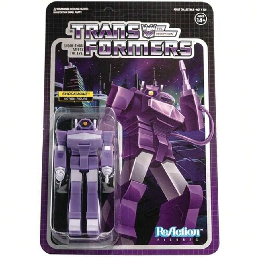Super7 - Transformers ReAction Figures Wave 2 - Shockwave [COLLECTABLES ...